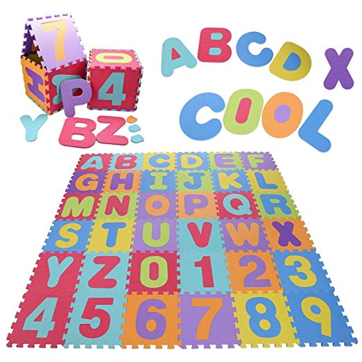 Foam Letter And Number Mats - Hone Arts
