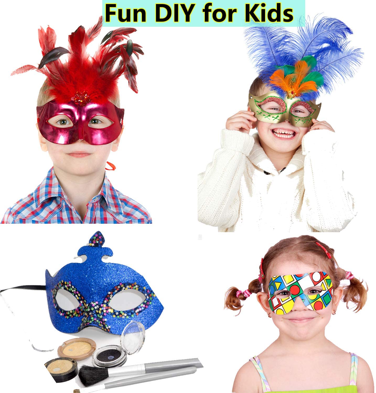 DIY Hand Painted Paper Masks - Hone Arts