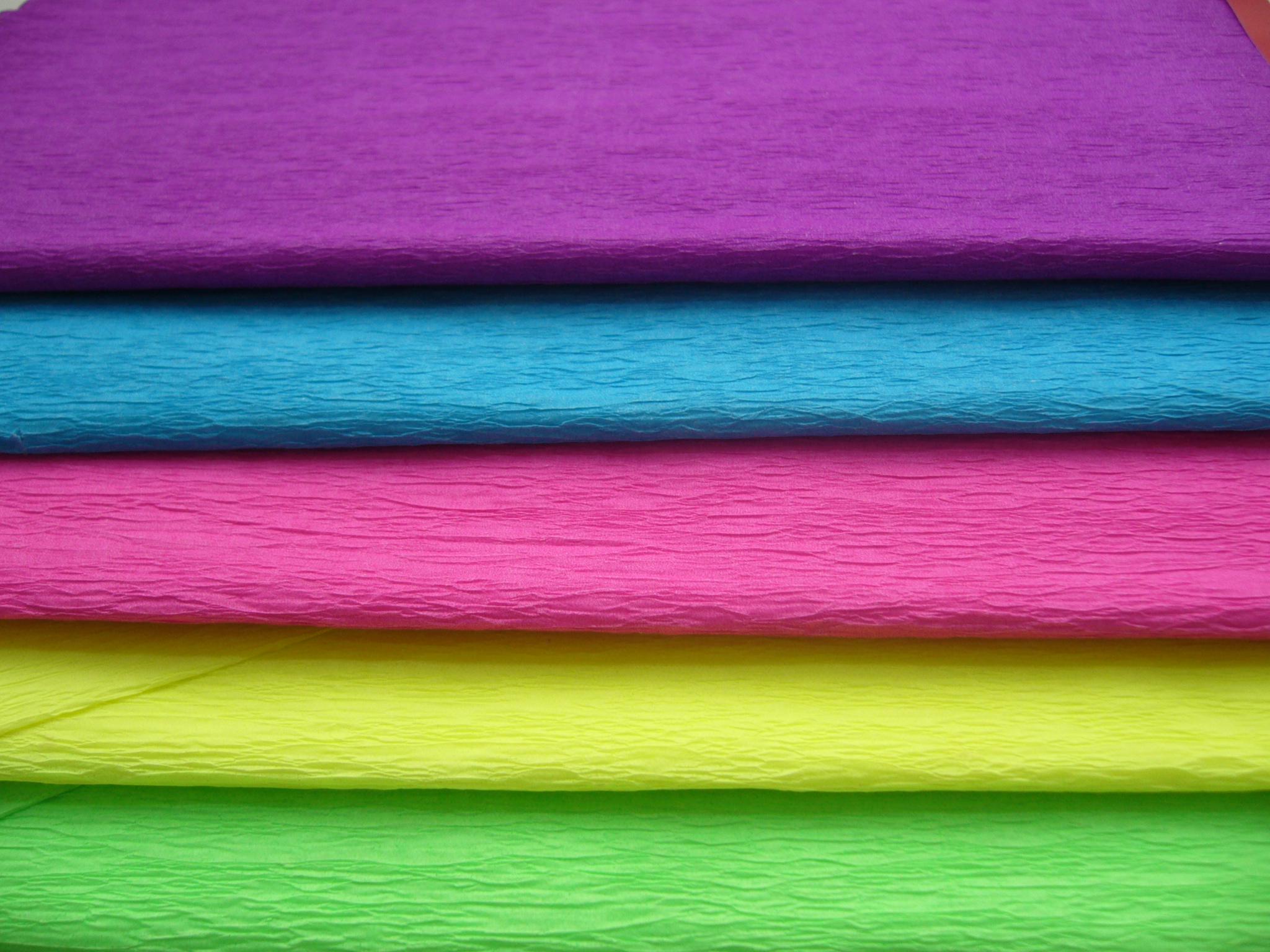 Fluorescent Crepe Paper - Hone Arts