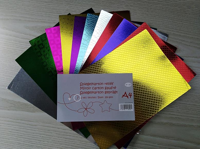 Embossed Metallic Cardboard - Hone Arts