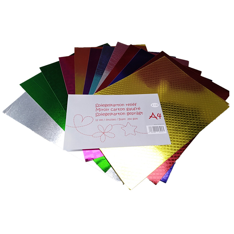 Embossed Metallic Cardboard - Hone Arts